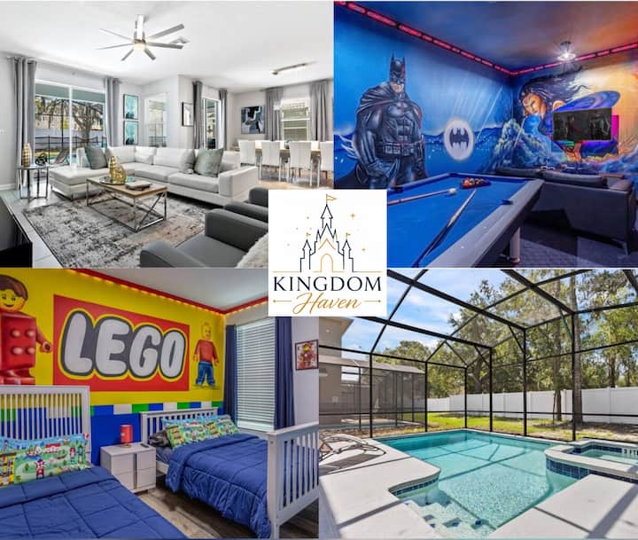 6b Luxury Getaway Spacious Villa Near Theme Parks. - Lake Buena Vista, FL