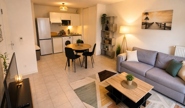 Jolie Appartement Proche Bordeaux Pour Famille - Villenave-d'Ornon