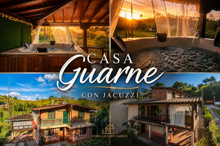 Casa Campestre La Alborada Guarne |Jacuzzi Privado - Guarne