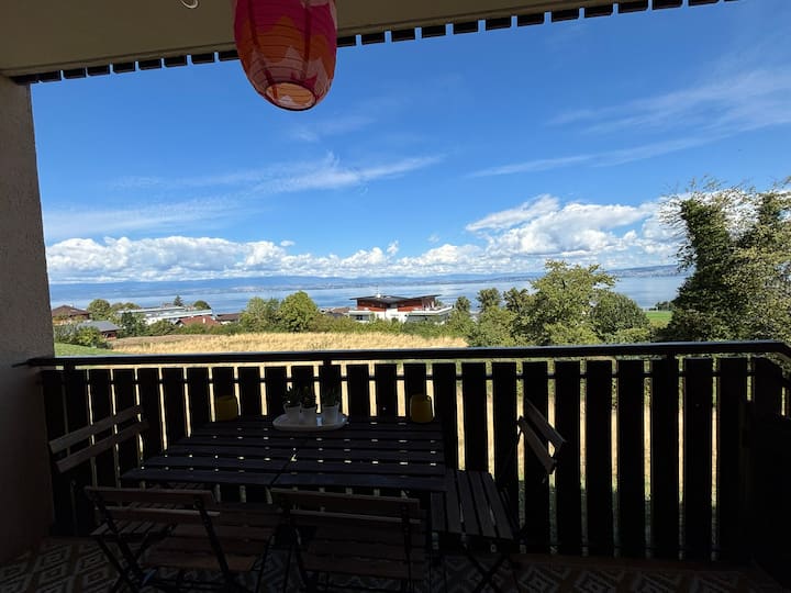 Charmant Pied-à-terre Avec Vue Sur Le Léman - Évian-les-Bains