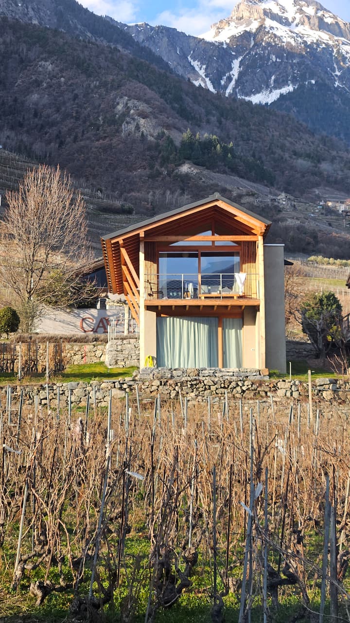 Petite Maison D'architecte Au Cœur Des Vignes - Martigny