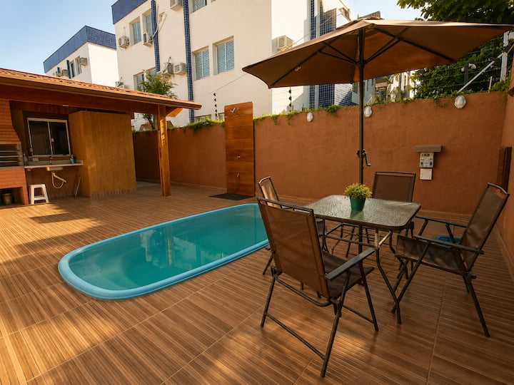 Casa Com Piscina E Churrasqueira Praia Da Enseada - Guarujá