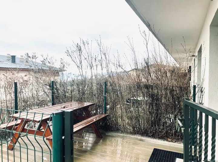 Joli Appartement Avec Terrasse - Font-Romeu-Odeillo-Via