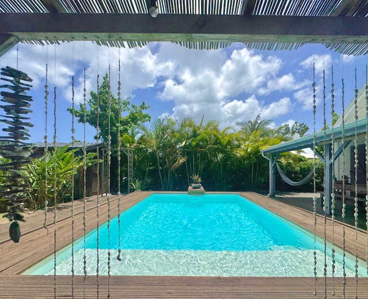 Cosykaz - Maison Avec Piscine Privée - Guadeloupe