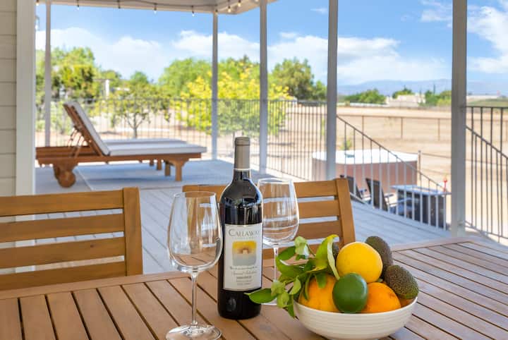 Casa Celeste | Wine Country Views + Hot Tub - Temecula, CA