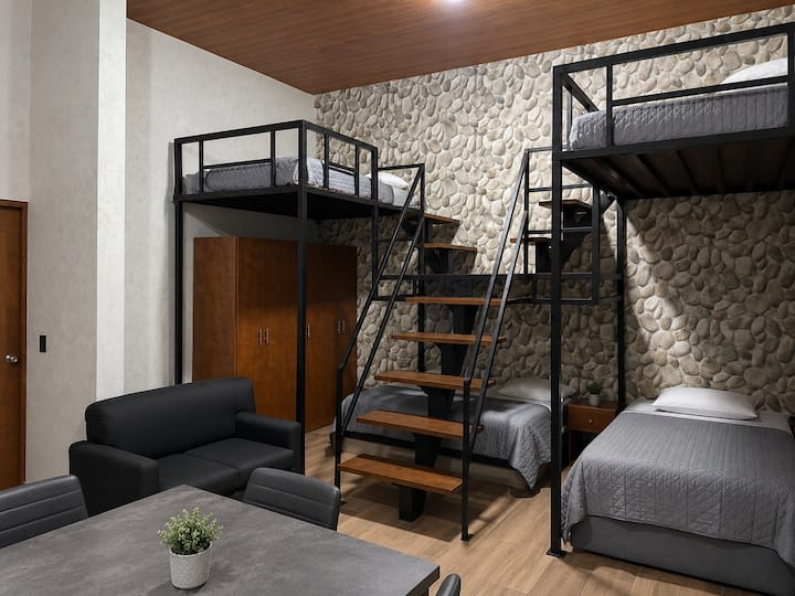 Departamento Doble Altura Con Alberca En Obispado - 몬테레이
