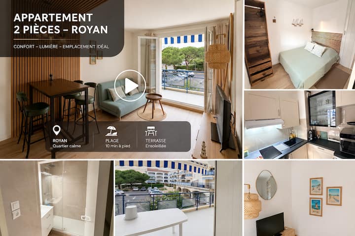 Royan Pontaillac Appartement 4 Pers 200 M Plage - Vaux-sur-Mer