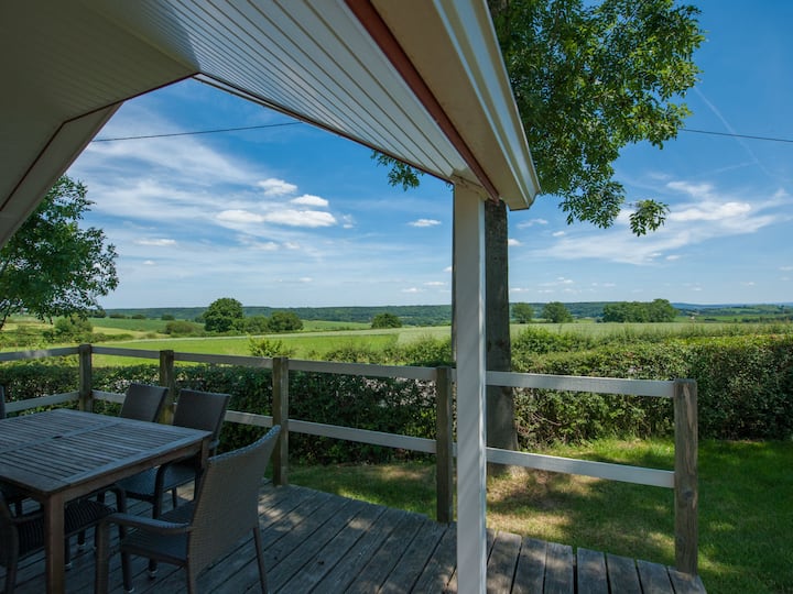 Camping Natuurlijk Limburg - Chalet 6p - Voeren