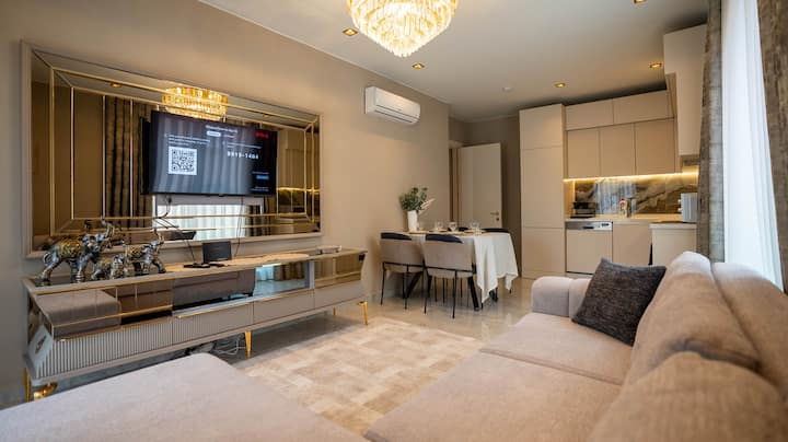 Plaja 120 M Mesafede Premium 2+1 Daire - Alanya