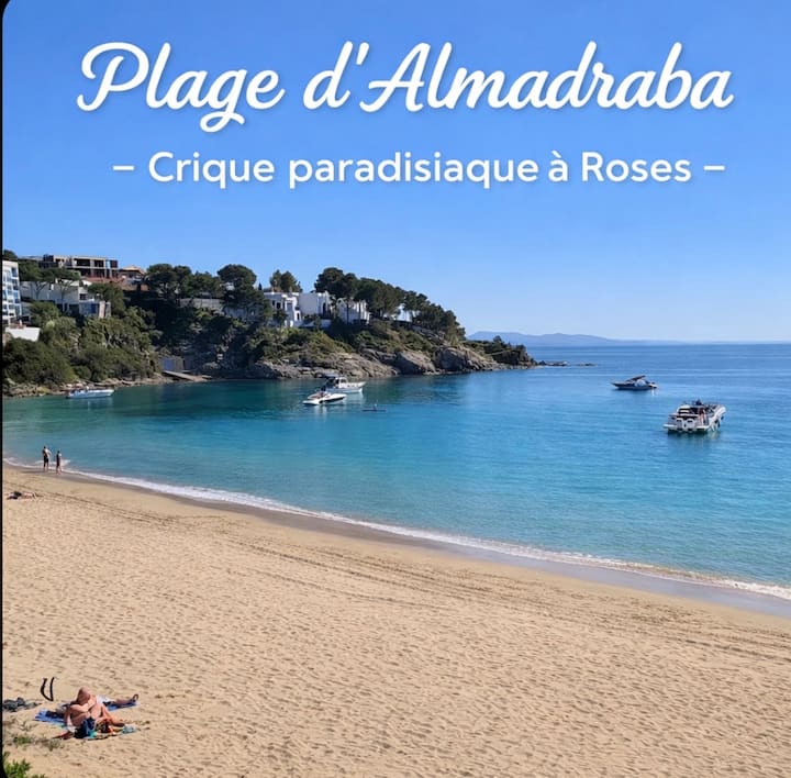 Vue Mer Exceptionnelle. Plage Almadrava à 50 M - Cadaqués