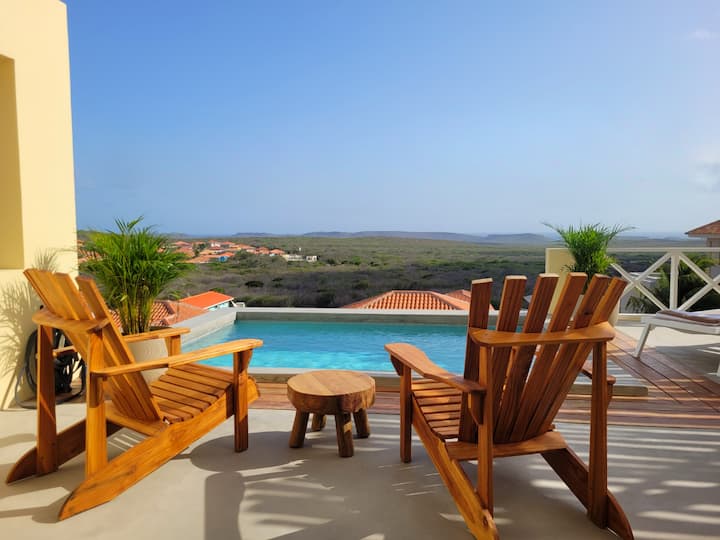 Villa Beachberry - Luxe, Rust & Panoramazicht - Curaçao
