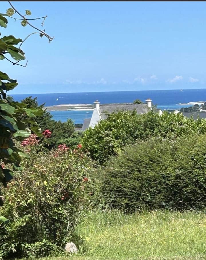 Maison Familiale Avec Vue Mer Et Jardin - Trebeurden