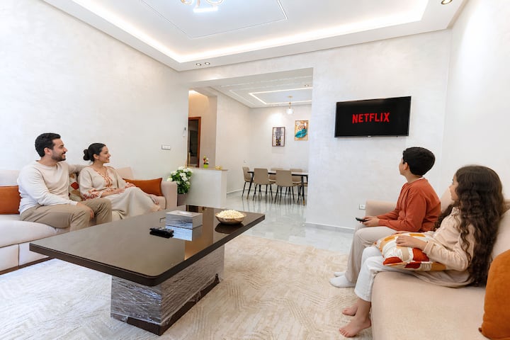 Appartement éLégant 80m² | 2 Chambres | Hay Salam - Agadir