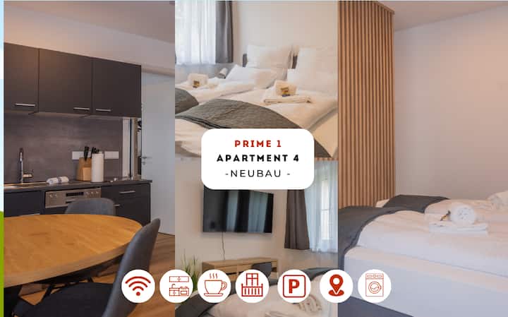 Prime 1.4 - Neubau - 2 X 55" Smarttv, Natur, Ruhig - Glonn