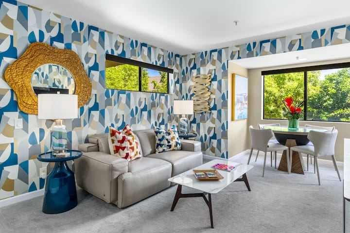 Casa Del Segundo | Mcm 1br | 2 Pools & Tennis - Palm Springs, CA