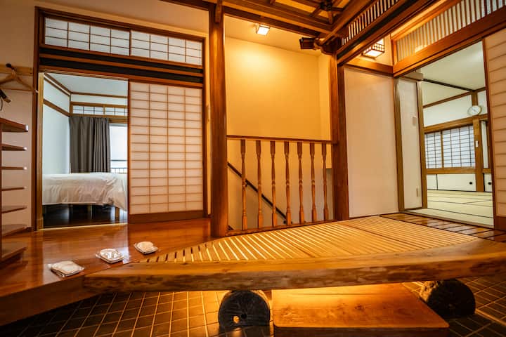 Newopen割引/絶景ウッドデッキ&専用温泉付き|霧島神宮まで車で10分/3ldk一棟貸切 - Japonya