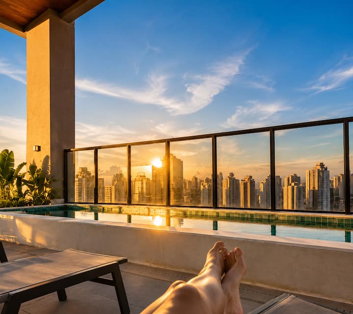 Flat Completo/ Goiânia/ Piscina/ Lazer/ Garagem - Goiânia