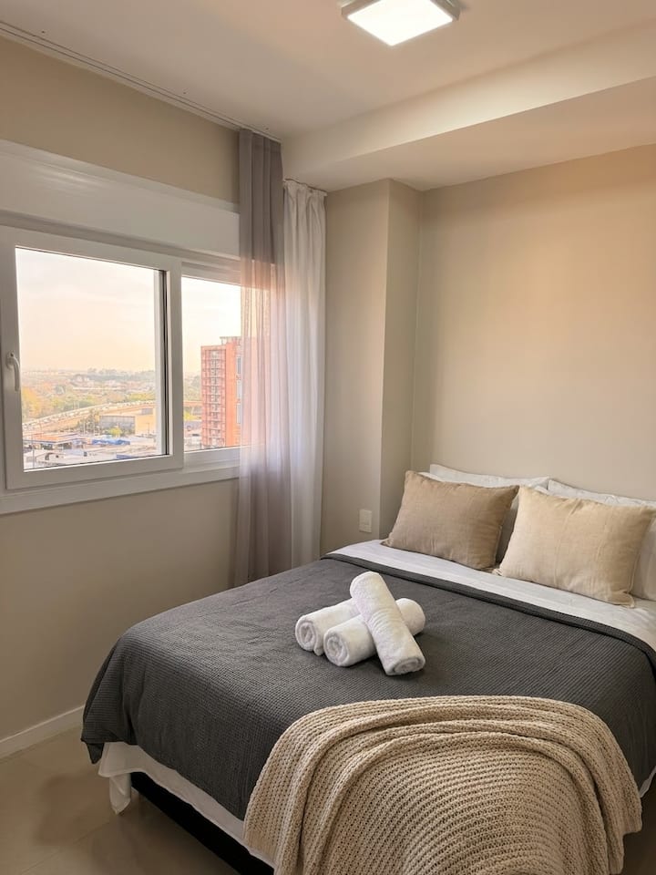 Apartamento Novo Prático E Bem Localizado - Canoas