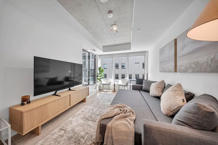 Rentx| New Cozy Riverside 2br - Wi-fi - Gym - Toronto