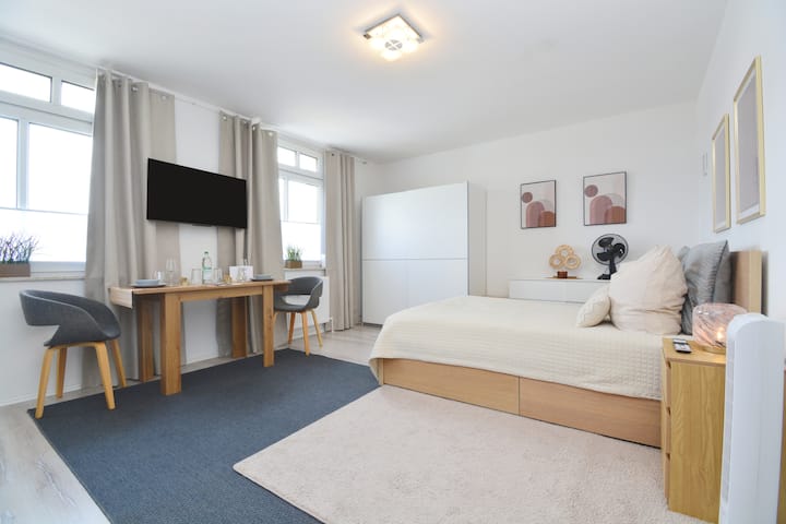 Modernes City Studio | Veste-blick | Bahnhof 3 Min - Coburg