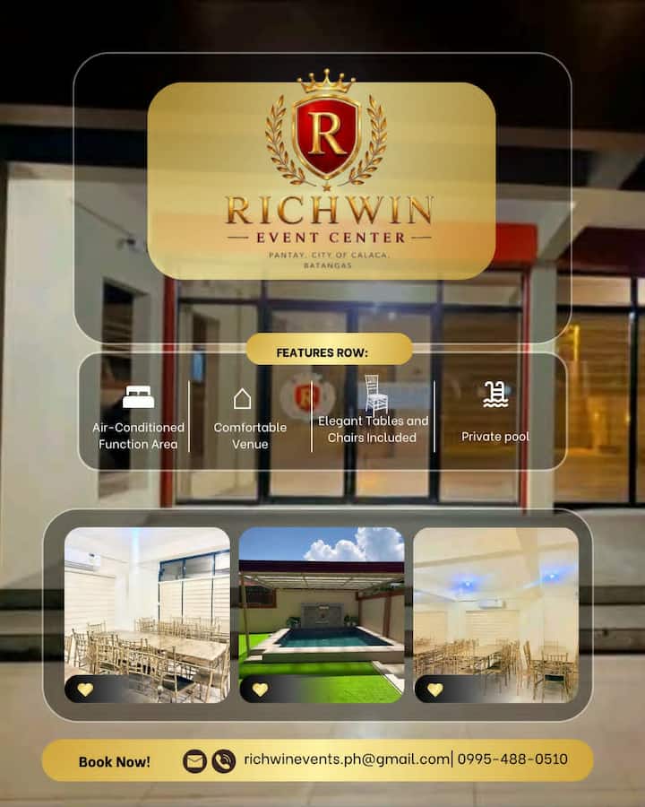 Richwin Airbnb Studio With Pool In Calaca - Balayan