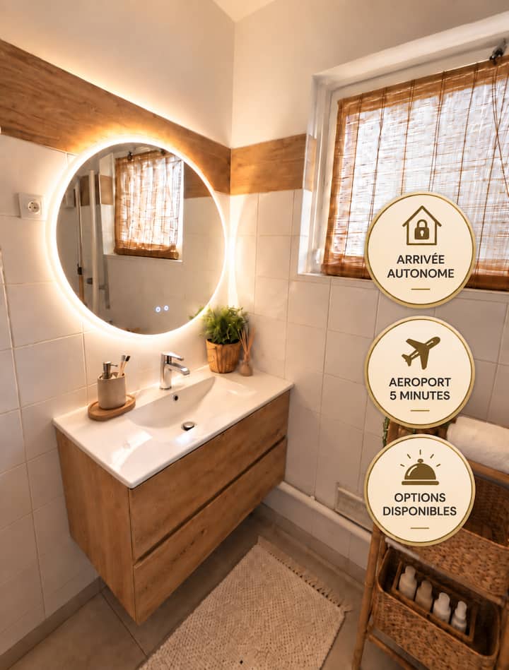 Studio Avec Terrasse Et Parking Gratuit - Beauvais