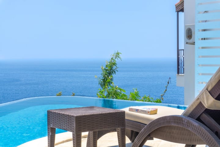 Kalkan Kalamar Koyunda Manzara, Bilardo, Jakuzi - Kaş