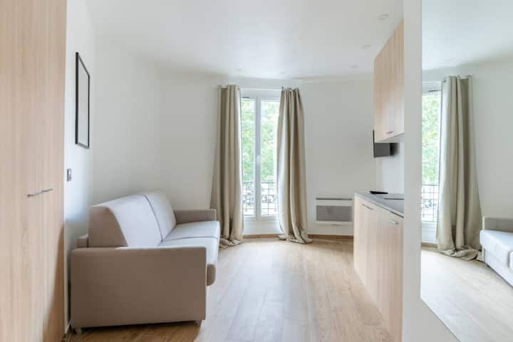 Studio Lumineux & Moderne Paris 17e, Bessières - Saint-Ouen