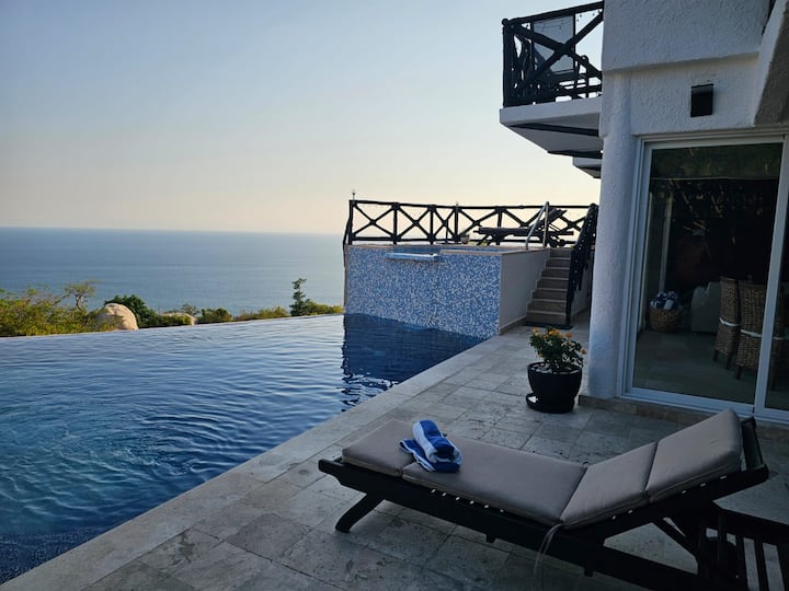 Villa Exclusiva En Acapulco/alberca Privada Y Club - Acapulco