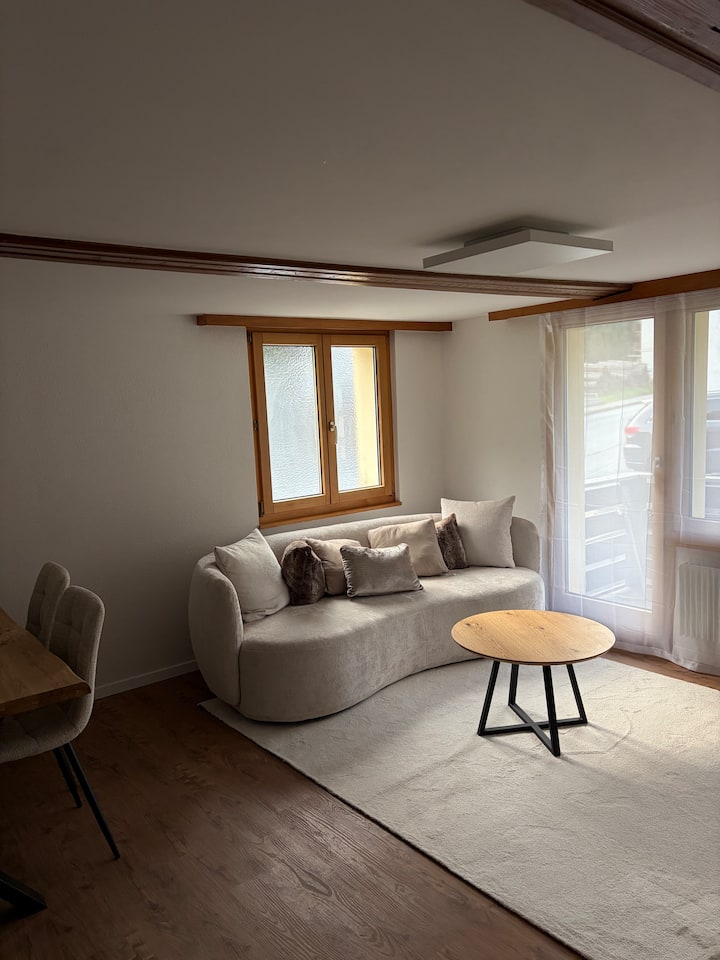 Gemütliche Wohnung Mit Bergblick & Bushaltestelle - Saas-Grund