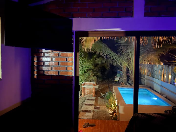 Cabaña Ideal Para Disfrutar Y Descansar En Familia - Playa Chachalacas