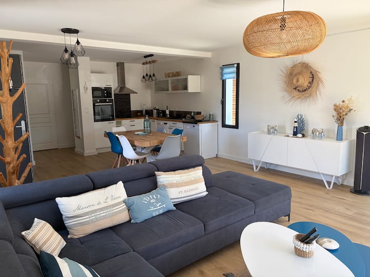 Mimizan Plage: Maison 4* 95m2  Entre Pins & Océan - Mimizan