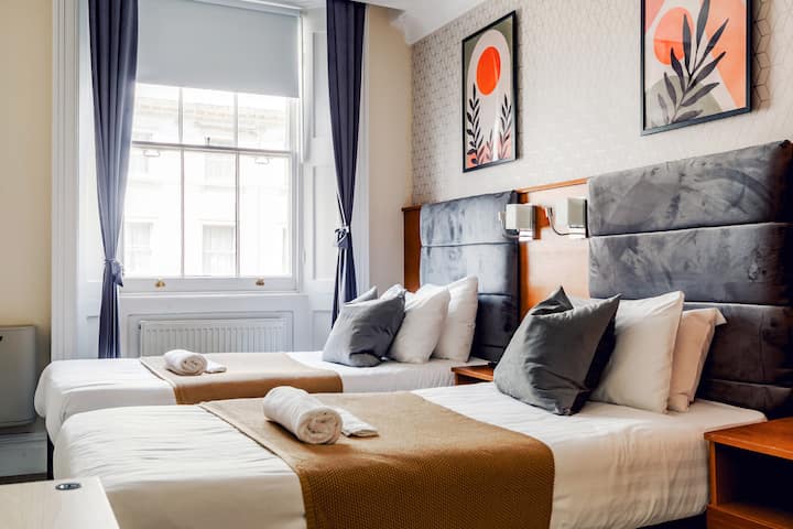 Twin-de Luxe-sdb Privée-pas De Vue - Londres