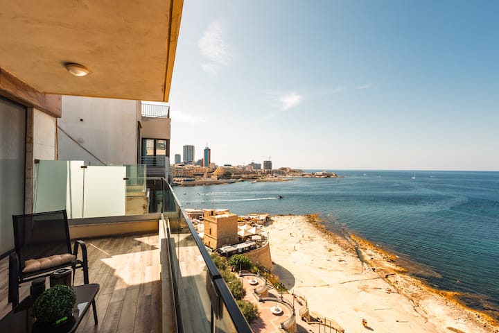 De Redin Seafront Suites | Sea Front | Ocean Views - Malta