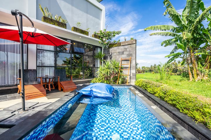 Private Sunset Villa L Ricefields Pool Near Ubud - Ubud