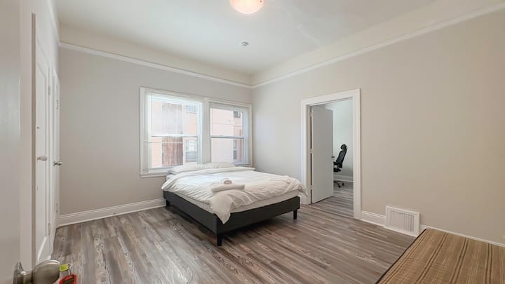 Poplar House | Cozy Private Bedroom 2b | Near Sfo - San Mateo, CA