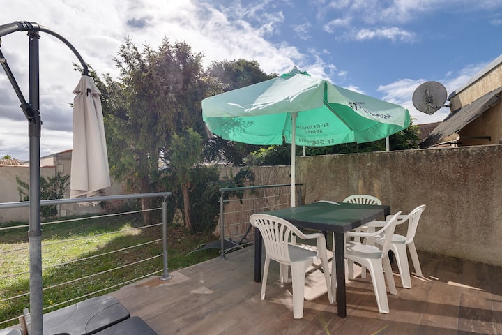 Maison Avec Jardin Plage Sud-fouras - Île d'Aix