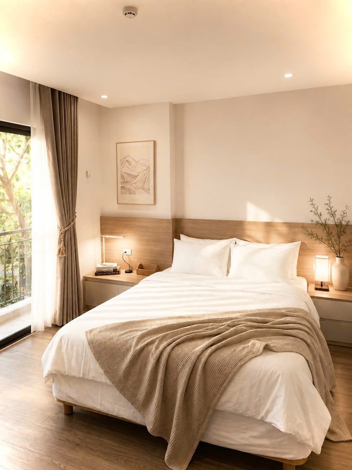 45m² 1br In Ba Dinh | City View, Bathtub & Balcony - China