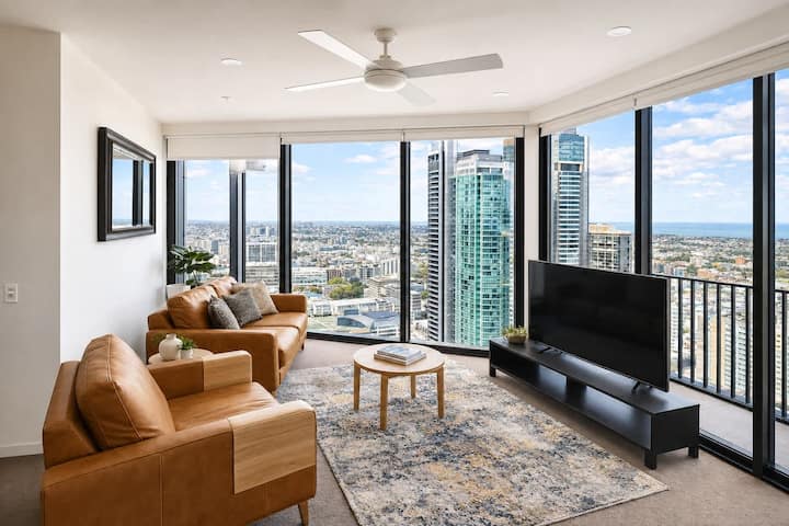 Sky-high Haven-rooftop Infinity Pool, Parking, Wif - Brisbane