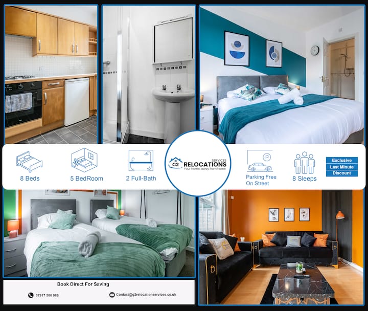 5bed Shoreditch |Contractor & Relocation| Sleeps 8 - London, UK