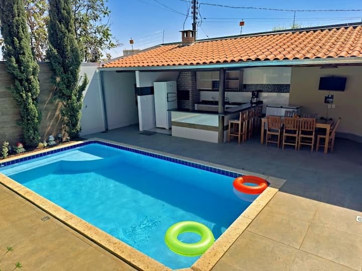 Casa 7 Quartos E Piscina No Centro De Caldas Novas - Caldas Novas