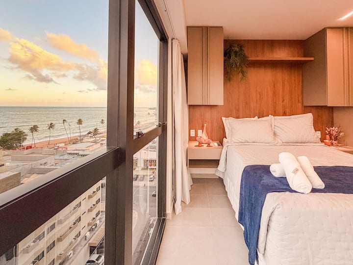 Vista Panorâmica Pro Mar | Jatiúca | 150m Da Praia - Maceió