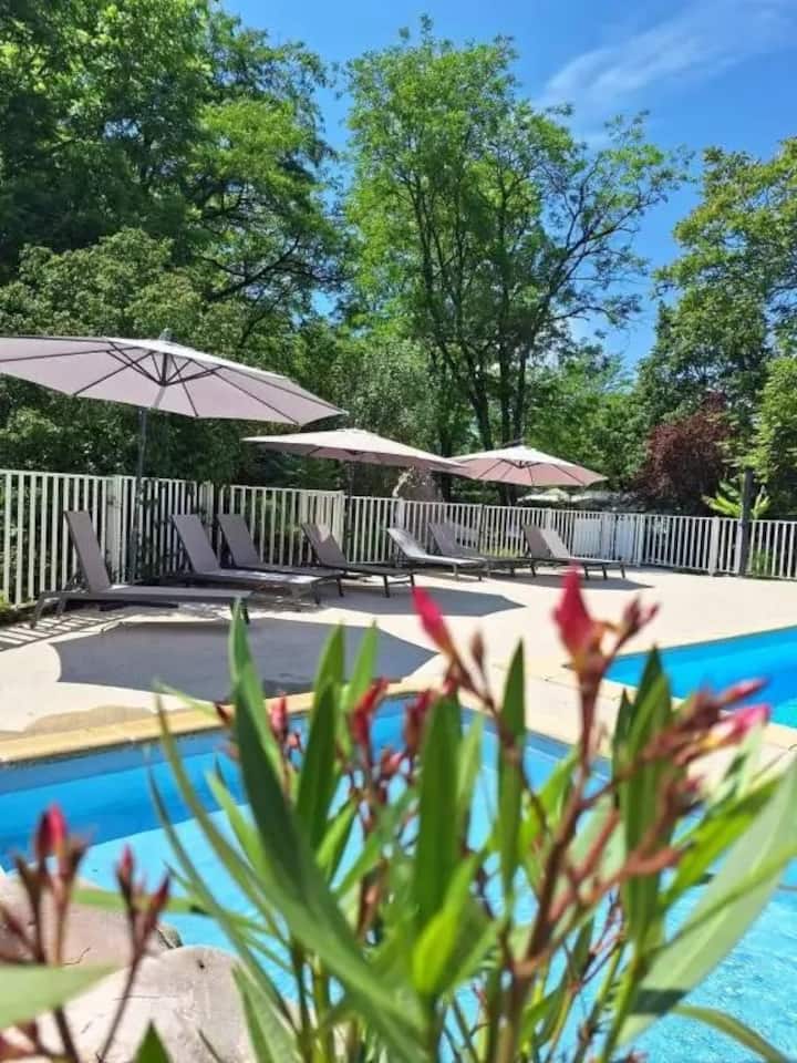 Zecamping 3* Mobil Home 30m² Piscine - Rocamadour