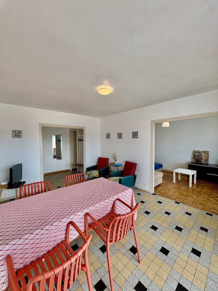 T3 4/6 Voyageurs Balcon & Place De Parking Privée - Roanne