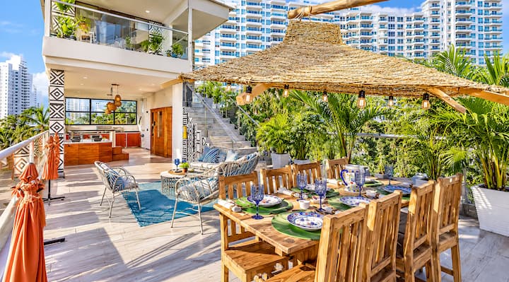 Private Beachfront House | Reserva Del Mar 16+ - Santa Marta