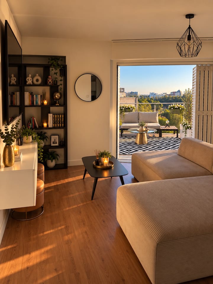 Arbre Blanc : Magnifique T3, 2 Terrasses, Rooftop. - Montpellier