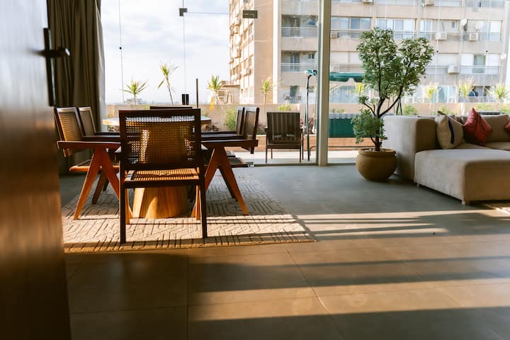 Nile View Penthouse With A Pool - Kairo