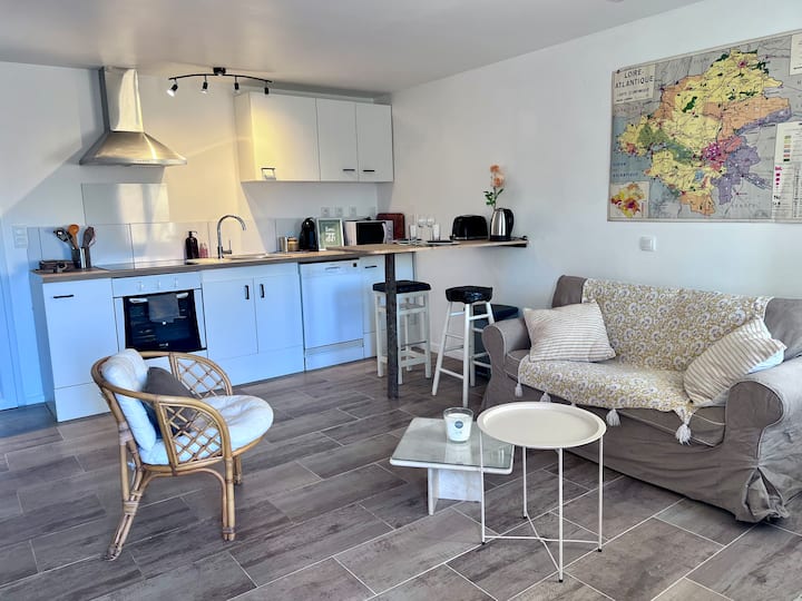 Cottage Cosy 1 Chambre  Jardin Privé 500 M² - Pornic
