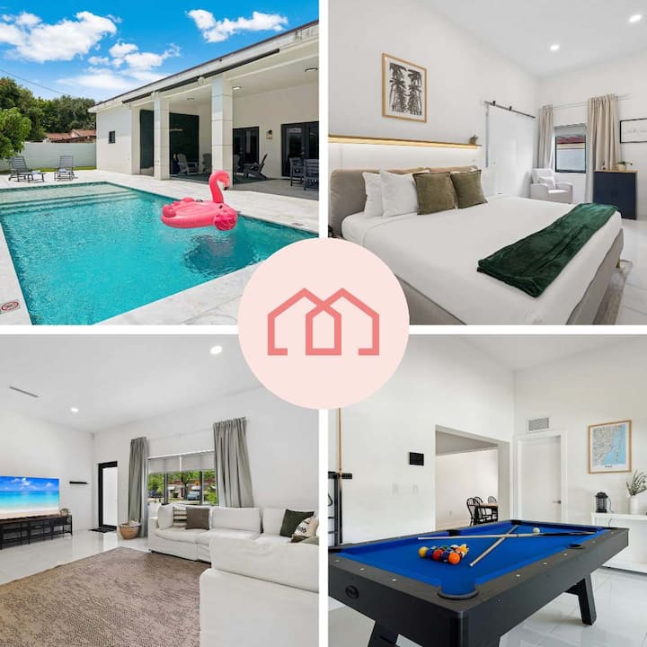 Casa Azure Family-friendly Miami Home With Heate - Coral Gables, FL