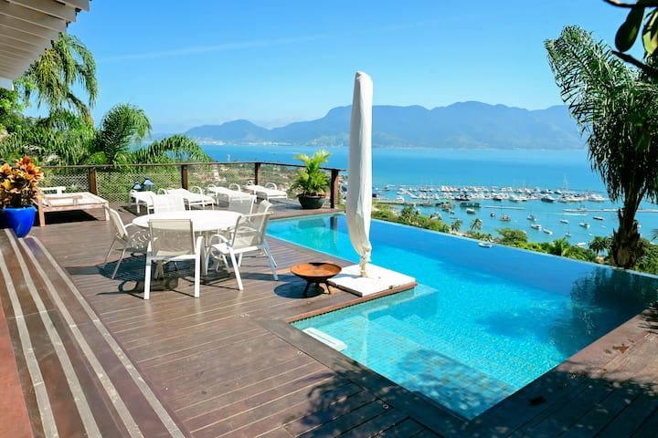 Maravilhosa 4 Suites, 8 Pessoas, Arcond, Central. - Ilhabela